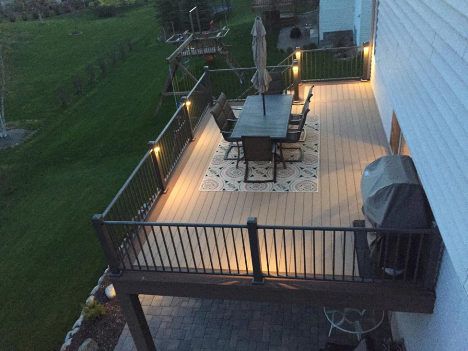 Timbertech Lights - Maintenance Free Deck and Decking Material